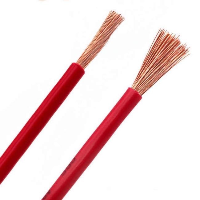Flexible Copper Braided Wires Silicone Insulated High Temperature Lead Wire