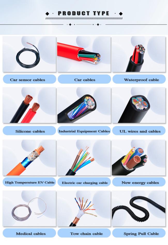 Hook-up Wire 300V UL1569 30-16AWG PVC Insulated Electronic Cable for Electrical Equipment