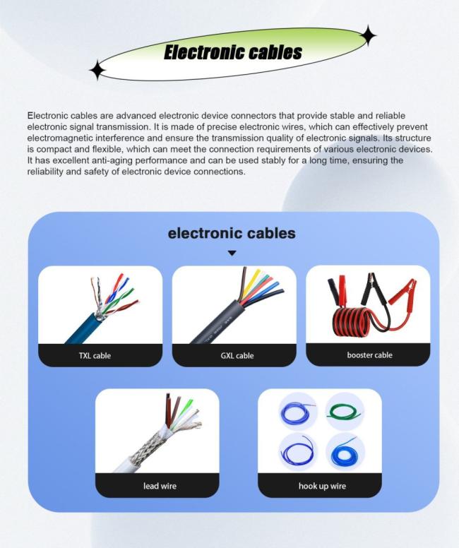 Good Flexibility Spiral Cables Spring Cables for Trailer or Industrial Electronic