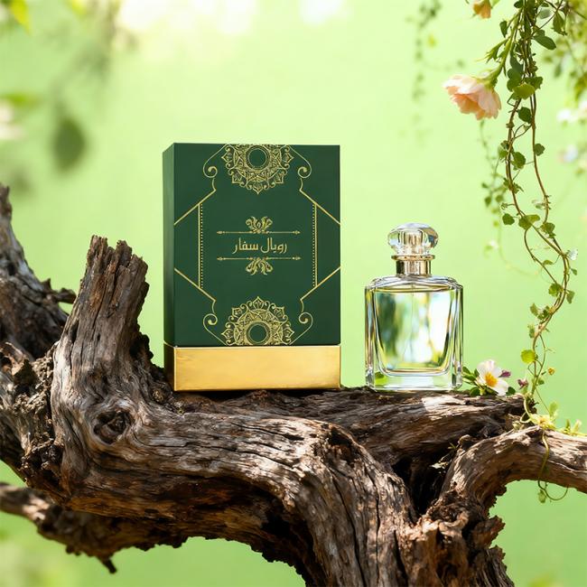 Foil stamped gulf perfume box
