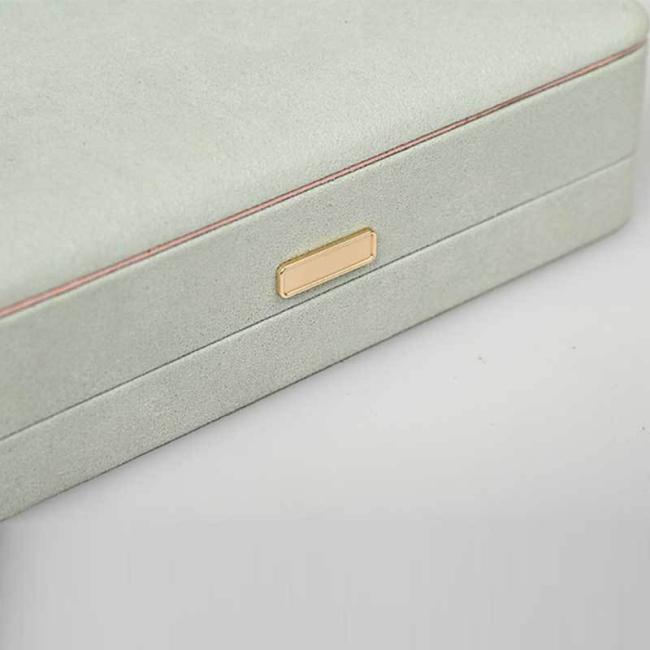 Microfiber suede jewelry gift box