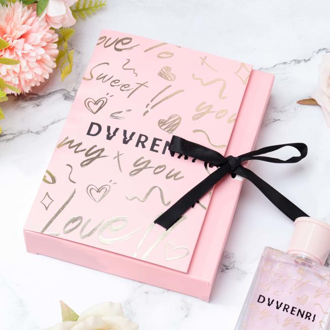 Wholesale Pink Perfume Box Logo
