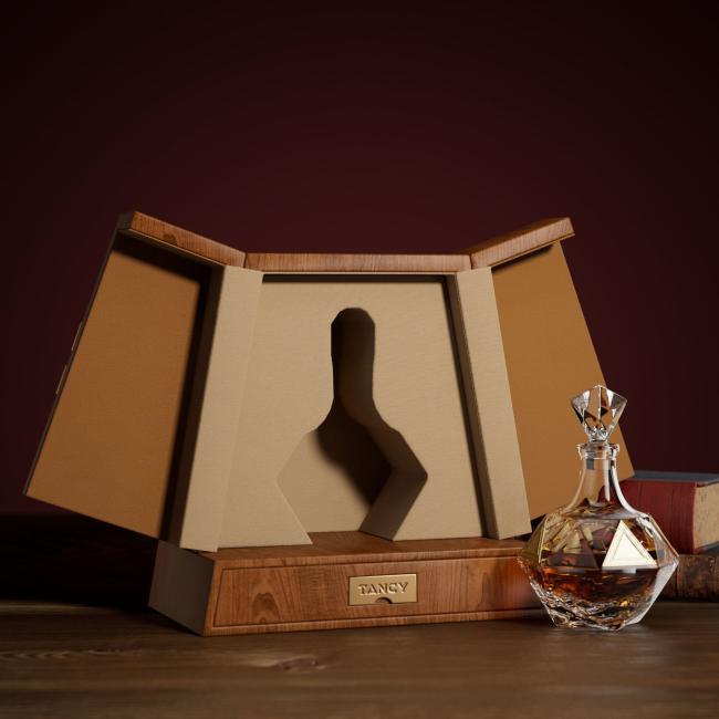 Wooden liquor gift box