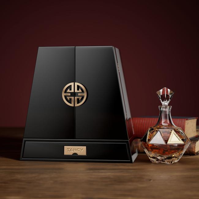 Double door spirits box