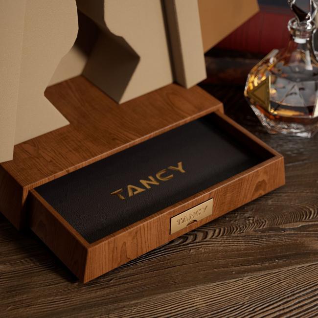 Luxury trapezoid wine box