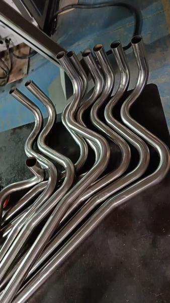 Quality OEM ODM CNC Pipe Bending Services with Black Powder Coated AL 6063 Pipe Forming for sale