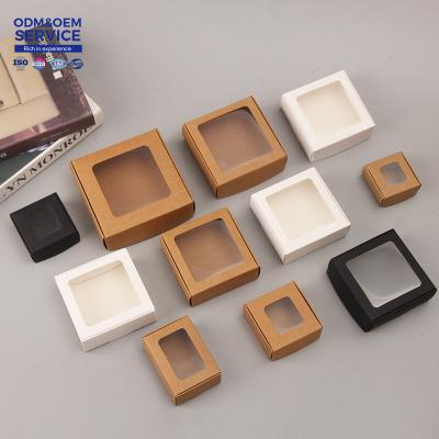 China Gifts and Handicrafts Kraft Paper Box Custom Retail Paper Shelf Ready Display Packaging Display Paper Box for sale
