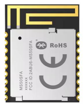 China 2.4G bluetooth wireless low power transmitter module with UART communication protocol for sale