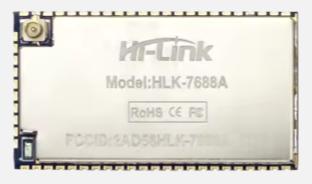 China Hi-Link home automation serial wireless module ethernet Linux openwrt UART smart WIFI module HLK-7688A for sale