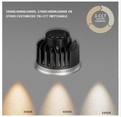 중국 MR16 모듈 3000K/4000K/5000K COB LED 6W 상업용 조명 판매용