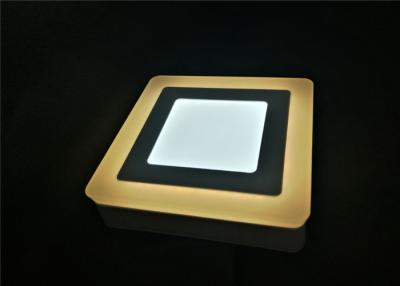 Chine La double couleur de plafond a mené le Lit de bord de blanc + de jaune de projecteur de surface du panneau 9W à vendre