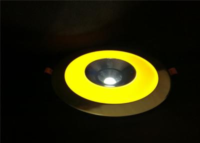 China A ESPIGA Recessed conduziu da sala de visitas dourada redonda da borda de Downlight 18W o amarelo branco à venda