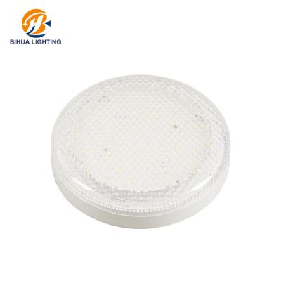中国 Modern Ultra Colorful Crystal Cover Indoor LED Panel Light Round Aluminum PC Surface Smd RGB 販売のため