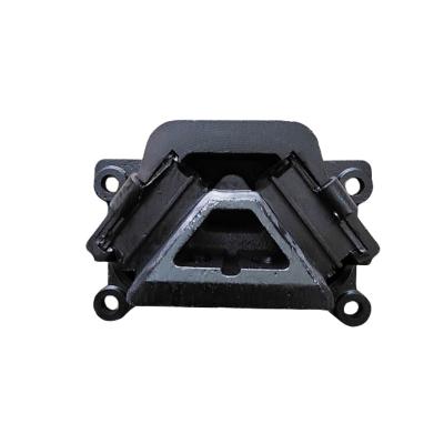 China FAW Jiefang Suporte de borracha traseira compatível para SINOTRUK Howo C7H Truck Chassis Parts à venda