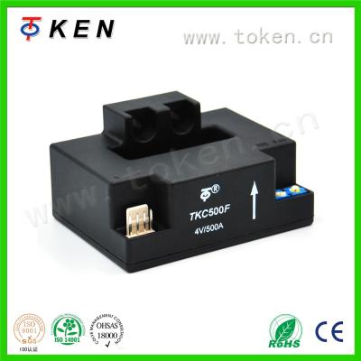 Cina 500A UL94-V0 Open Loop Hall Effect Current Sensor Black Hall Effect Current Transformer in vendita