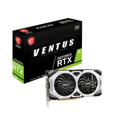 Китай GeForce RTX видеокарты VENTUS 12G OC Overclocked версии карта 2060 компьютерной графики продается