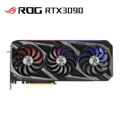 Китай 384 сдержанная видеокарта 24GB GDDR6 ASUS ROG-STRIX-RTX3090-O24G-GAMING с поддержкой Overclocking продается