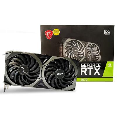 中国 8つのPinx2 650W抗夫のグラフィックス・カードRTX 3070 8G GDDR6 256Bit 1830MHz 販売のため