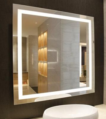 China Foshan ETERNA Reloj LED Espejo de baño con función de aumento y 5 años de garantía en venta