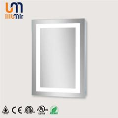 China Foshan ETERNA Reloj LED Espejo de baño con función de aumento y 5 años de garantía en venta