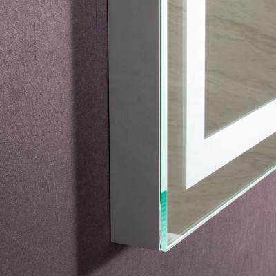 Cina Bagno illuminato su misura Smart Vanity LED Mirror con telaio in metallo resistente alla ruggine in vendita