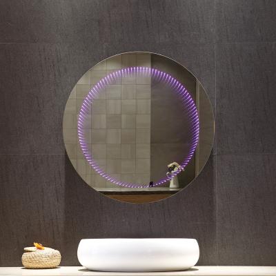 80cm Diameter Wall Mounted RGB Multi-color Changing 3D LED Infinity Mirror for