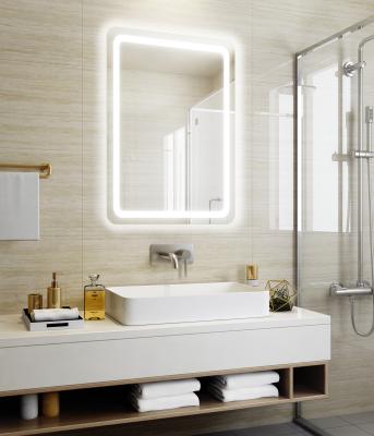 Cina Hotel illuminato Lupe di ingrandimento con Bluetooth e luce dimmabile in vendita