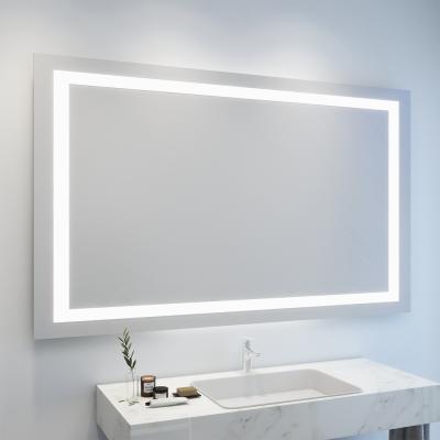 중국 통합 대형 조명 욕실 거울 에너지 효율적인 설치가 쉽습니다 판매용