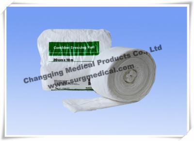 Cina Rotolo medico della fasciatura del cotone assorbente non tessuto/associazione cotone della garza in vendita