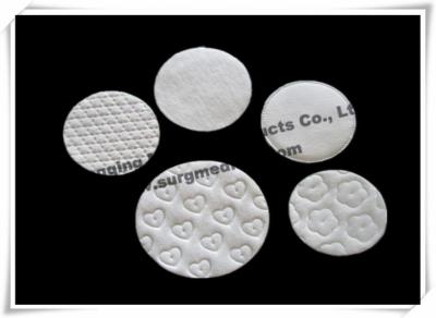 Cina Il cosmetico medico del cotone assorbente compone le spugne/il cuscinetto di cotone facciale tocco morbido in vendita