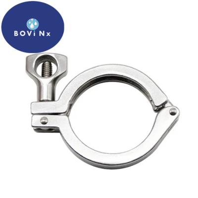 Chine Tubes en acier inoxydable à broche unique 304l, pinces sanitaires en acier inoxydable à vendre
