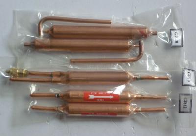 China R134a 3 hole welding type refrigerator copper filter drier for sale
