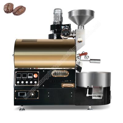 China Máquina tostadora de café comercial de mesa pequeña ajustable con gas en venta