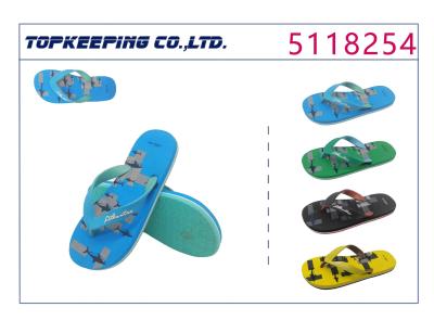 Cina Trappola blu solo Flip Flop di gomma del PVC di Flip Flop Beach del bambino di estate in vendita