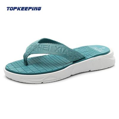 Cina Uomini Flip Flop Blue Black Sandal delle pantofole degli sport degli uomini molli di modo in vendita