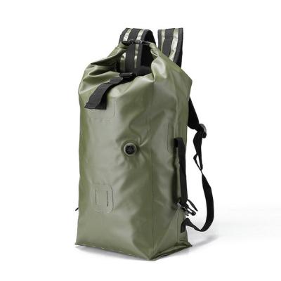 Cina Borsa asciutta impermeabile di campeggio all'aperto del PVC 30L 60L 80L della borsa asciutta dell'OEM del viaggio che fa un'escursione la borsa asciutta dello zaino in vendita