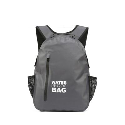 中国 走行する420DTPULightweight折り畳み式の防水バックパック折り畳み式のバックパックの乾燥した袋をハイキングする 販売のため