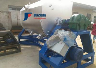 중국 1-5Ton/Batch 균일하게 교반 및 고속 수평 리얼 락 코팅 파워 믹서 판매용