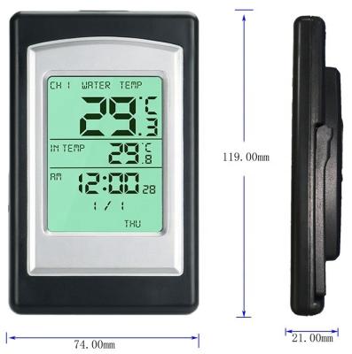 48s Data Update Solar Wireless Water Thermometer For Indoor And Outdoor Swimming