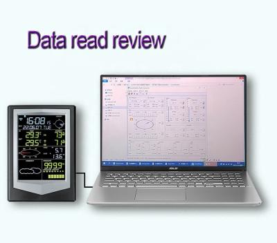 Outdoor Solar Wifi Weather Station For Measuring Wind Rainfall And Humidity