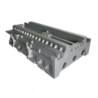 Resin Sand Casting Process for Large Cast Steel Frame Shell Castings from OEM