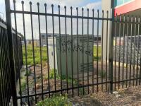 China Black Iron Panels Steel Wall Fence Decorative Low Tubular Steel Fence for Villa Garden supplier China Black Iron Panels Steel Wall Fence Decorative Low Tubular Steel Fence for Villa Garden supplier