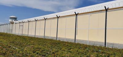 Galvanized Clear View Anti Climb Security Fencing For Airports Prisons Train