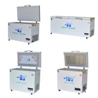 Quality 8.5-10cm Foam Layer Ultra-Low Chest Freezer for Large Capacity -60°C Seafood Storage for sale