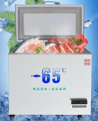 8.5-10cm Foam Layer Ultra-Low Chest Freezer for Large Capacity -60°C Seafood