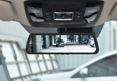 China Touch Screen Front And Rear Mirror Camera Dual Recording Electronic Mirror Recorder for sale