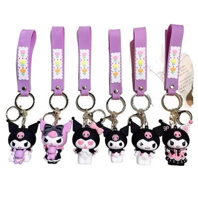 China Custom Soft PVC Keychain Soft Rubber Keychains Silicone Keyring Personalized PVC Rubber 3D Customized Key Chain with Logo for sale