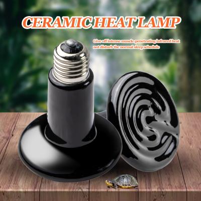 Cina la lampadina ceramica del calore del rettile dell'emettitore del calore 75W per l'animale domestico amfibio incuba i pulcini in vendita