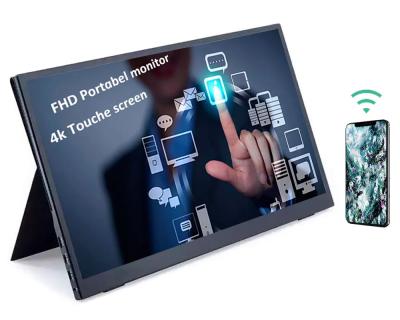 中国 FHD IPS LCD 折りたたむ式 外部モニター ラップトップ USB タッチスクリーン 262K 販売のため