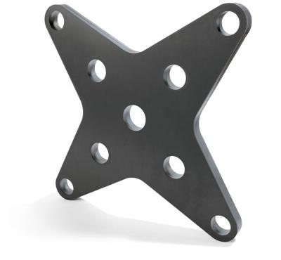Cina OEM Anodised Custom Sheet Metal Fabrication Stainless Steel Anodizing Laser Cutting in vendita
